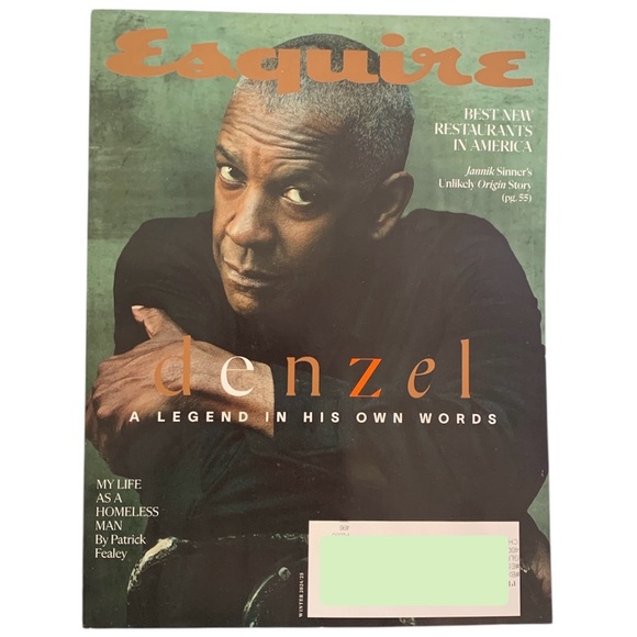 Esquire | Accents | Esquire Magazine Winter 224 2025 Denzel Washington ...
